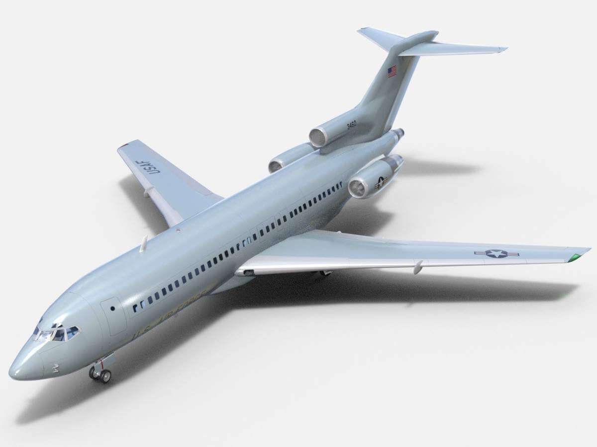 Boeing C-22A USAF 3D Model by Dreamscape Studios