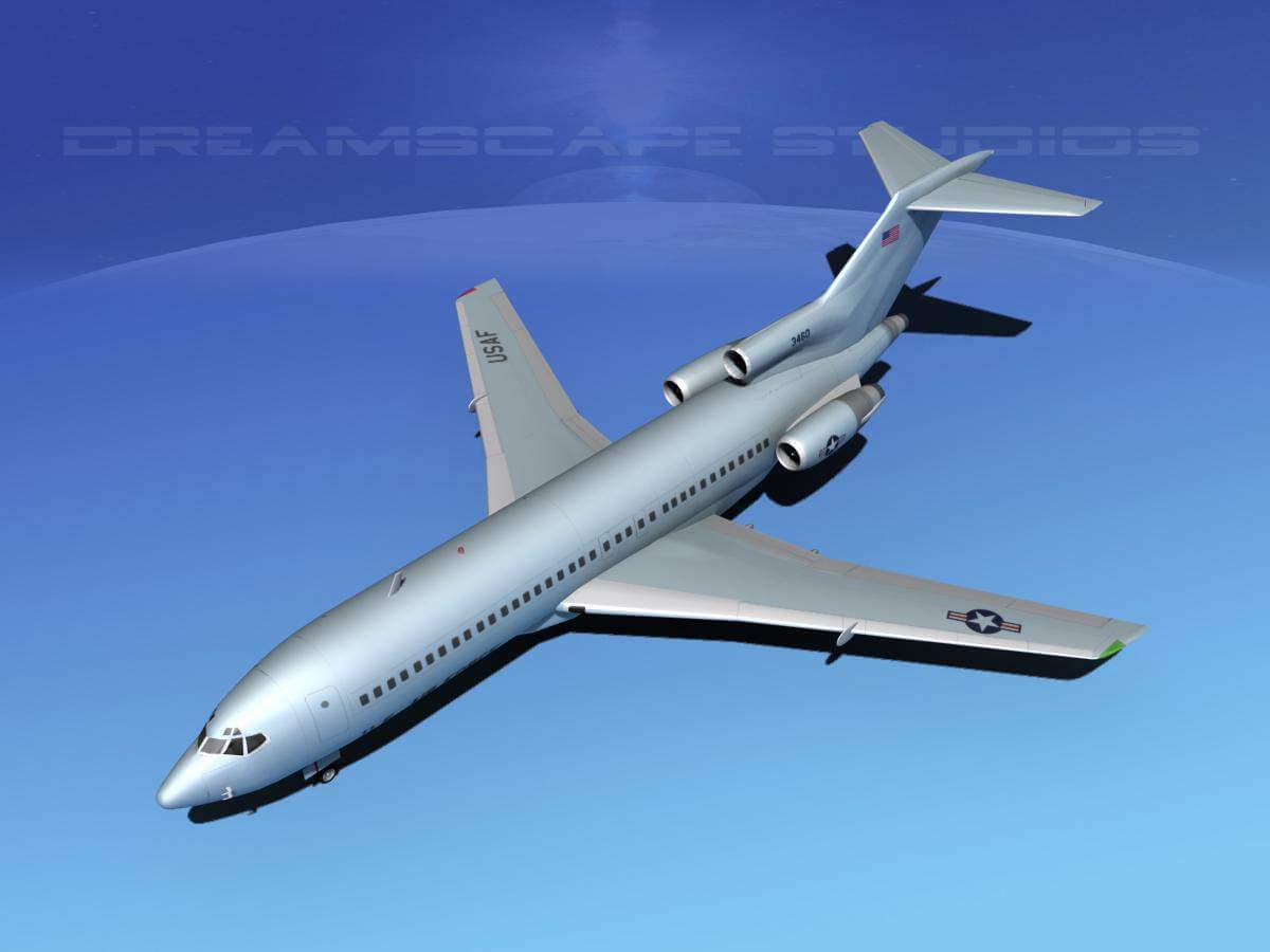 Boeing C-22A USAF 3D Model by Dreamscape Studios