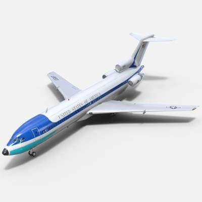 Boeing C-22B USAF 3D Model by Dreamscape Studios