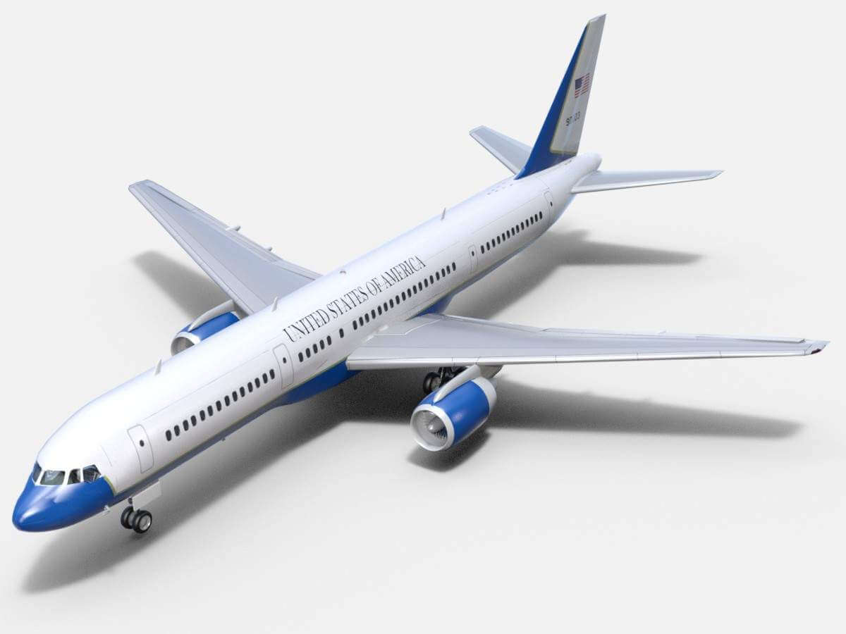 Boeing C-32 3D Model by Dreamscape Studios