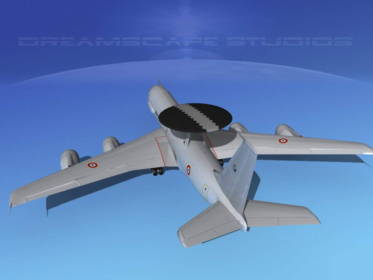 Boeing E-6B Mercury 3D Model by Dreamscape Studios