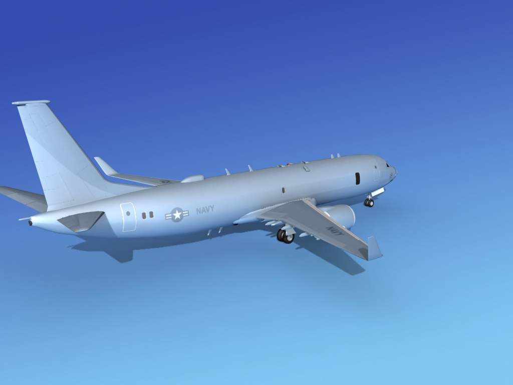 Boeing P-8 Poseidon V01 US Navy 3D Model by Dreamscape Studios