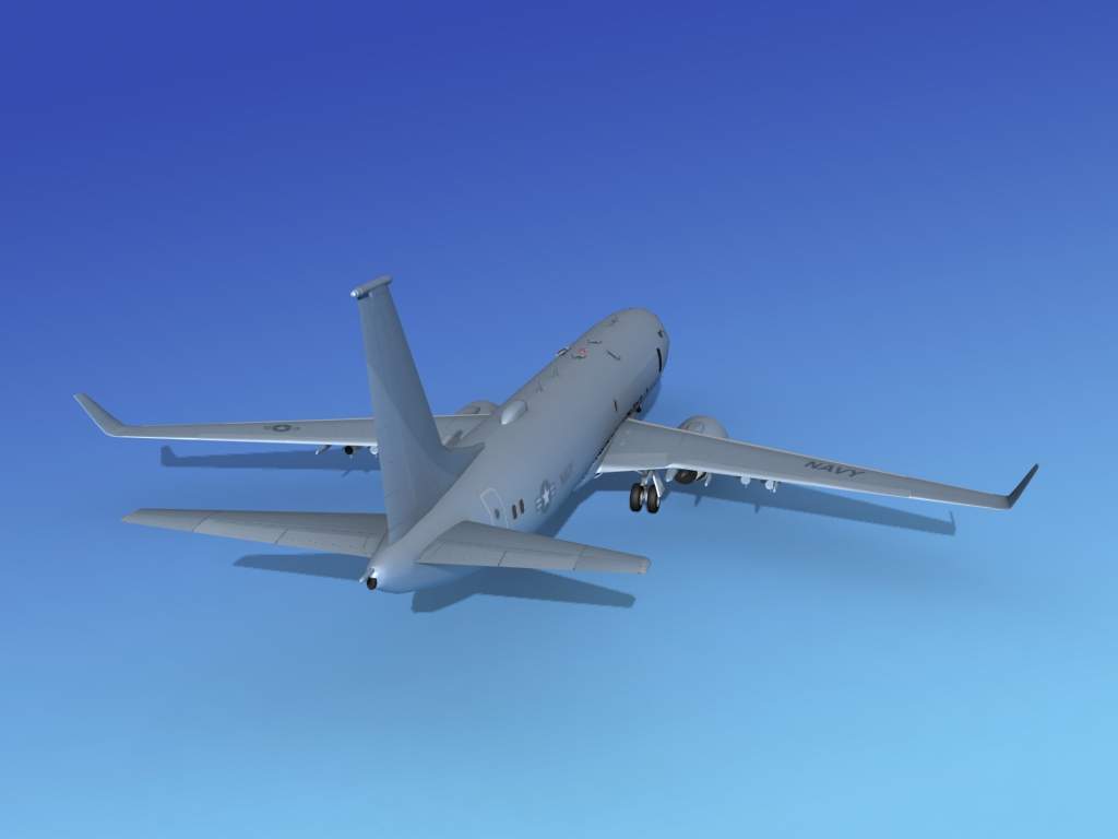 Boeing P-8 Poseidon V01 US Navy 3D Model by Dreamscape Studios