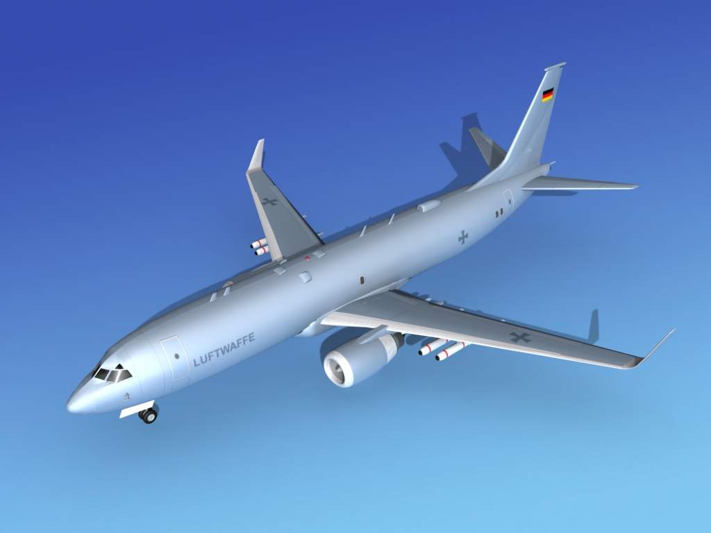 Boeing P-8 Poseidon V05 Luftwaffe 3D Model by Dreamscape Studios
