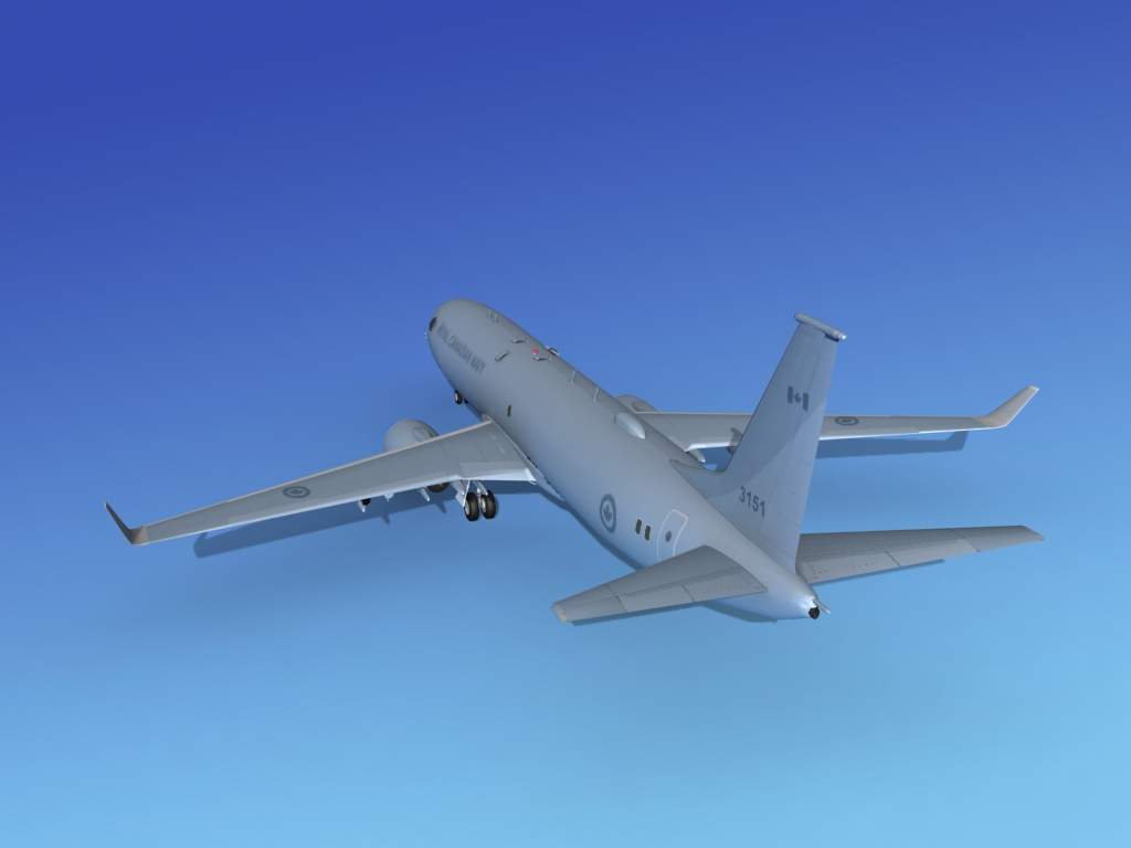 Boeing P-8 Poseidon V07 Canada 3D Model by Dreamscape Studios