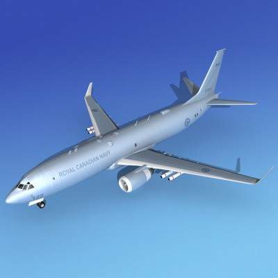 Boeing P-8 Poseidon V07 Canada 3D Model by Dreamscape Studios