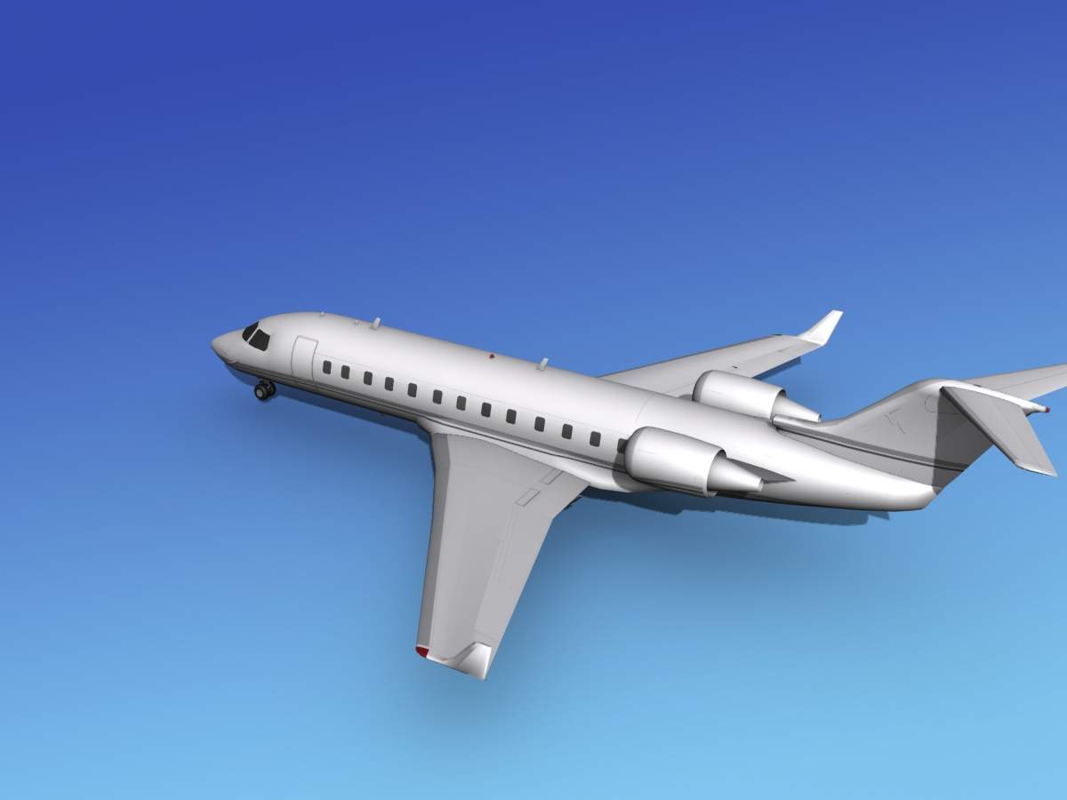 Bombardier Challenger 850 V14 - 3D Model by Dreamscape Studios