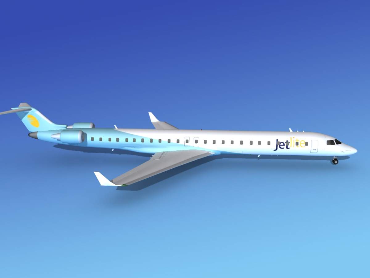 Bombardier CRJ1000 JetLite - 3D Model by Dreamscape Studios
