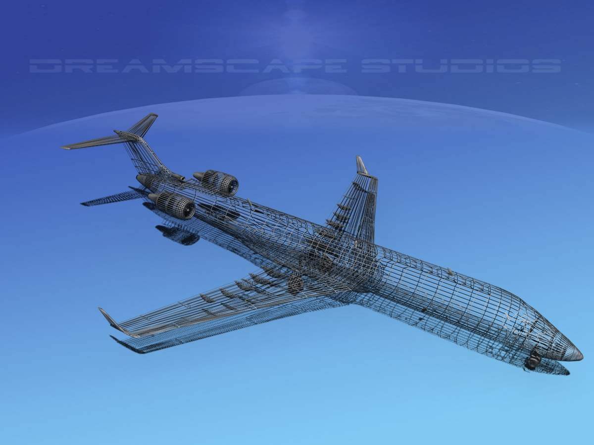 Bombardier CRJ700 Bombadier - 3D Model by Dreamscape Studios