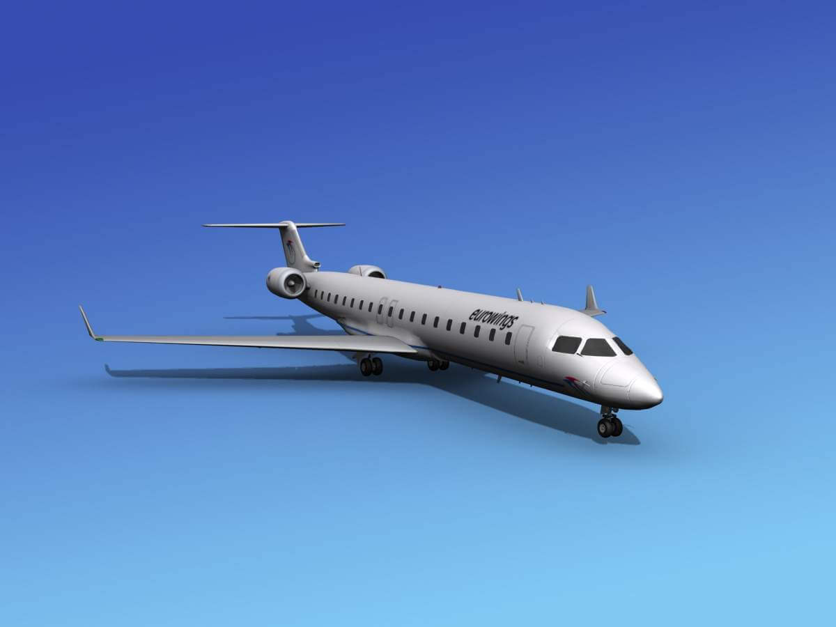 Bombardier CRJ700 Eurowings - 3D Model by Dreamscape Studios