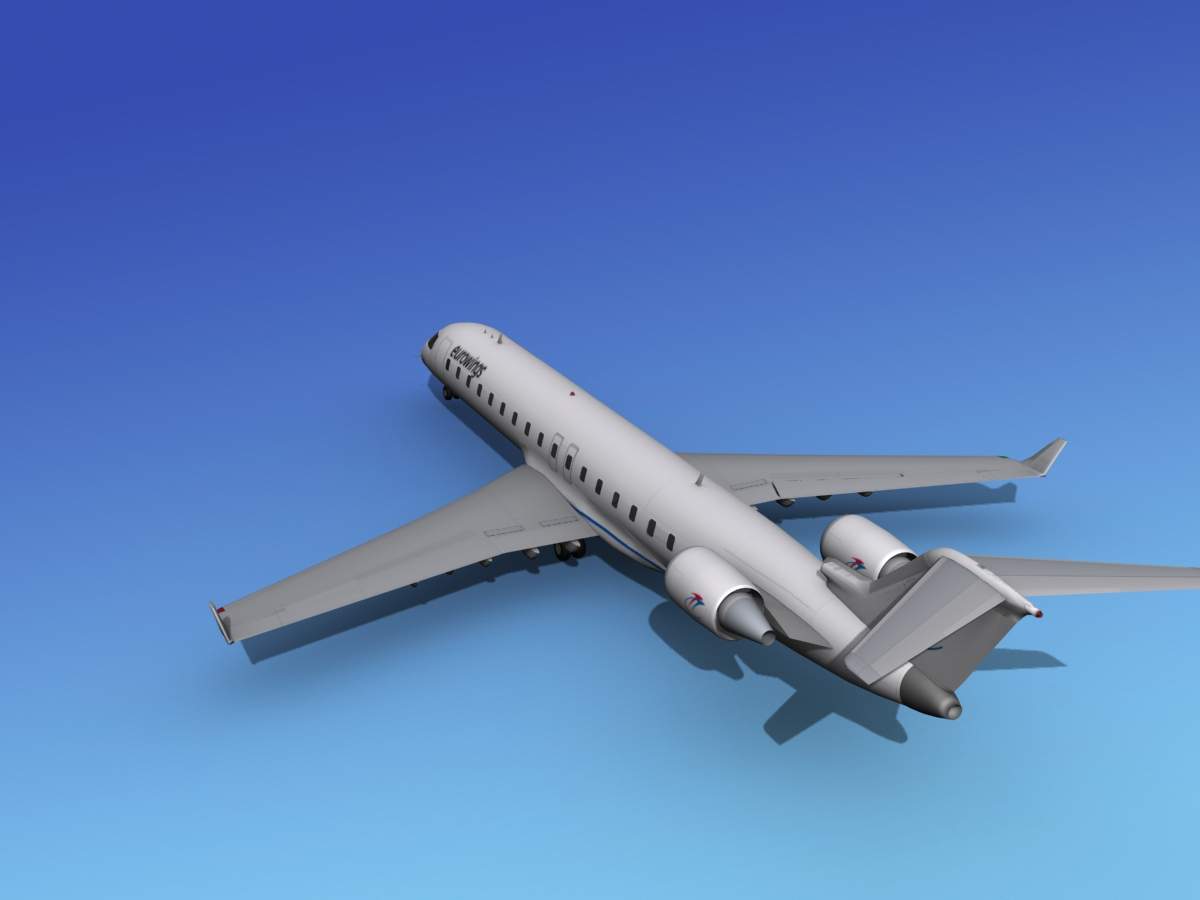 Bombardier CRJ700 Eurowings - 3D Model by Dreamscape Studios