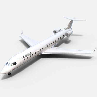Bombardier CRJ700 Eurowings - 3D Model by Dreamscape Studios