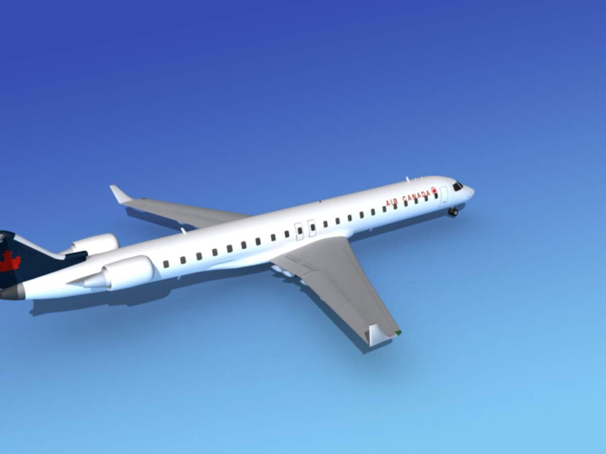 Bombardier CRJ900 Air Canada Express - 3D Model by Dreamscape Studios