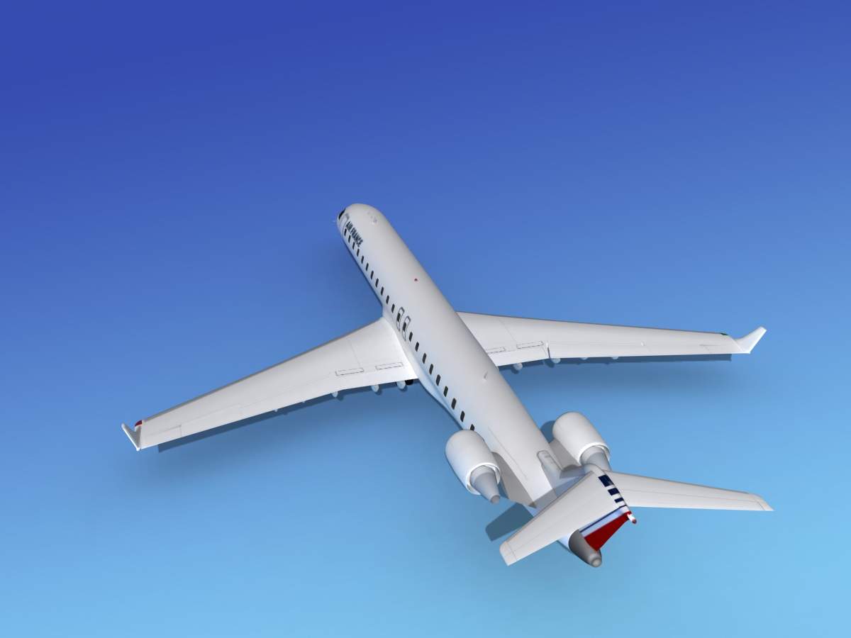 Bombardier CRJ900 Air France - 3D Model by Dreamscape Studios