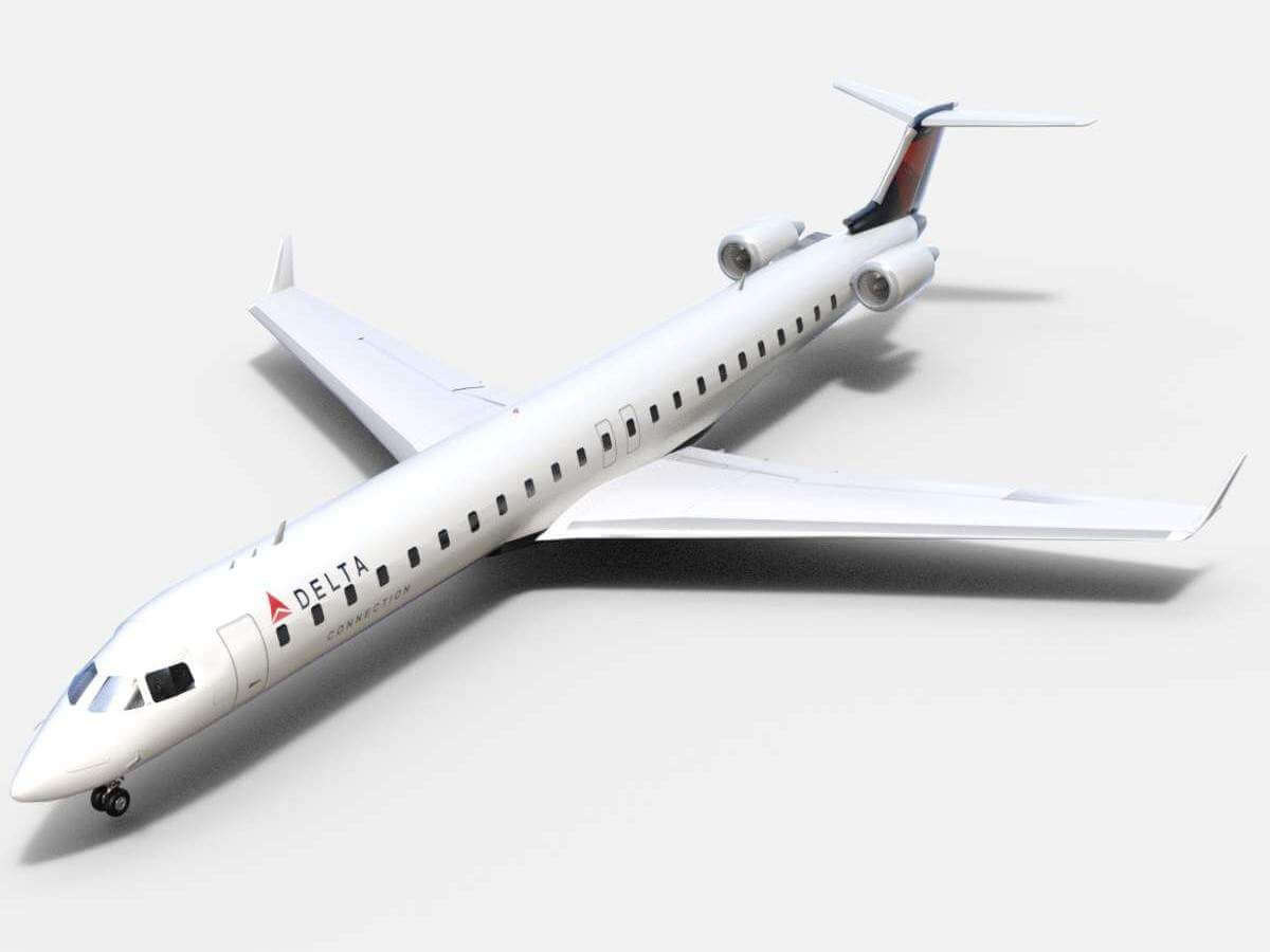Bombardier CRJ900 Delta Connection - 3D Model by Dreamscape Studios