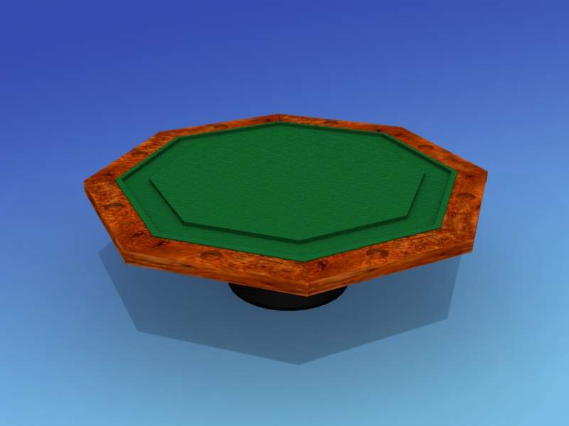 Card Table - 3D Model by Dreamscape Studios