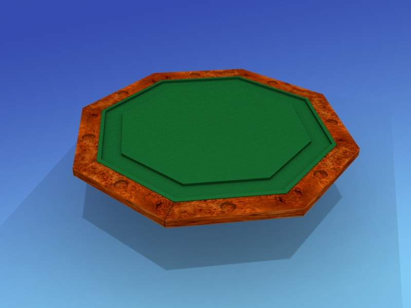 Card Table - 3D Model by Dreamscape Studios