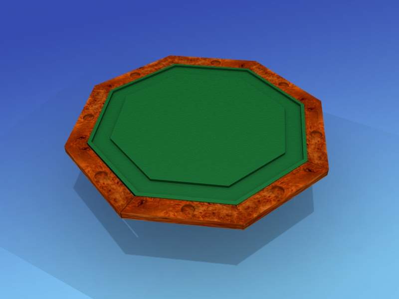 Card Table - 3D Model by Dreamscape Studios