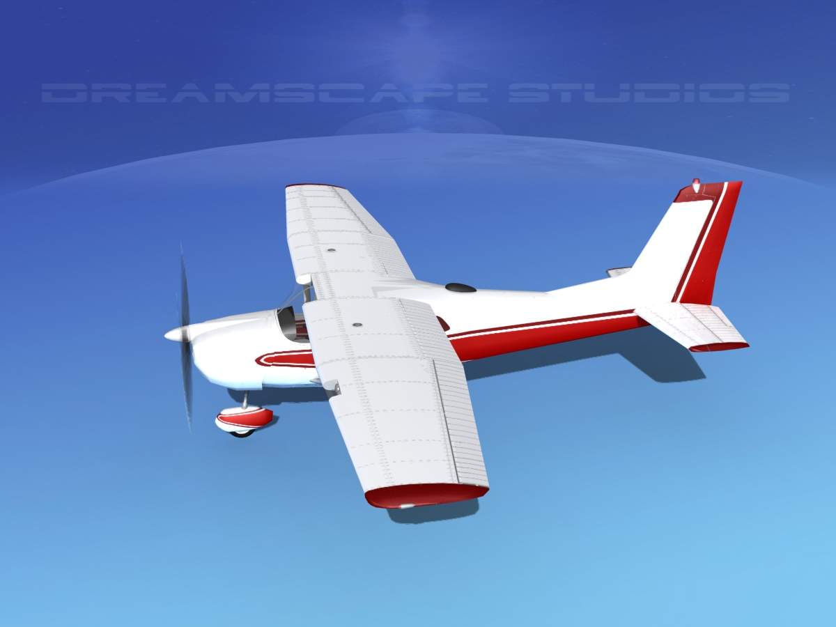 Cessna 175 Skylark 1961 V09 - 3D Model by Dreamscape Studios