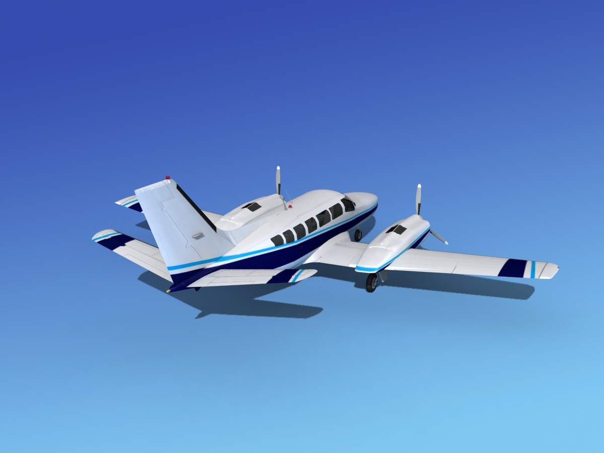 Cessna 404 Titan Corporate 4 - 3D Model by Dreamscape Studios