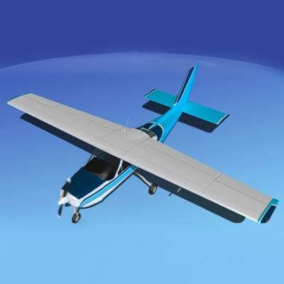 Cessna C-177RG Cardinal V01 3D Model by Dreamscape Studios