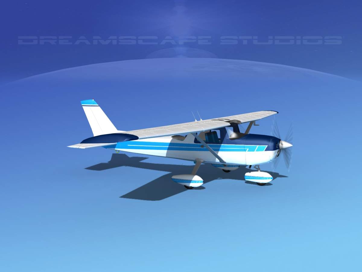 Cessna C152 Aerobat V04 - 3D Model by Dreamscape Studios