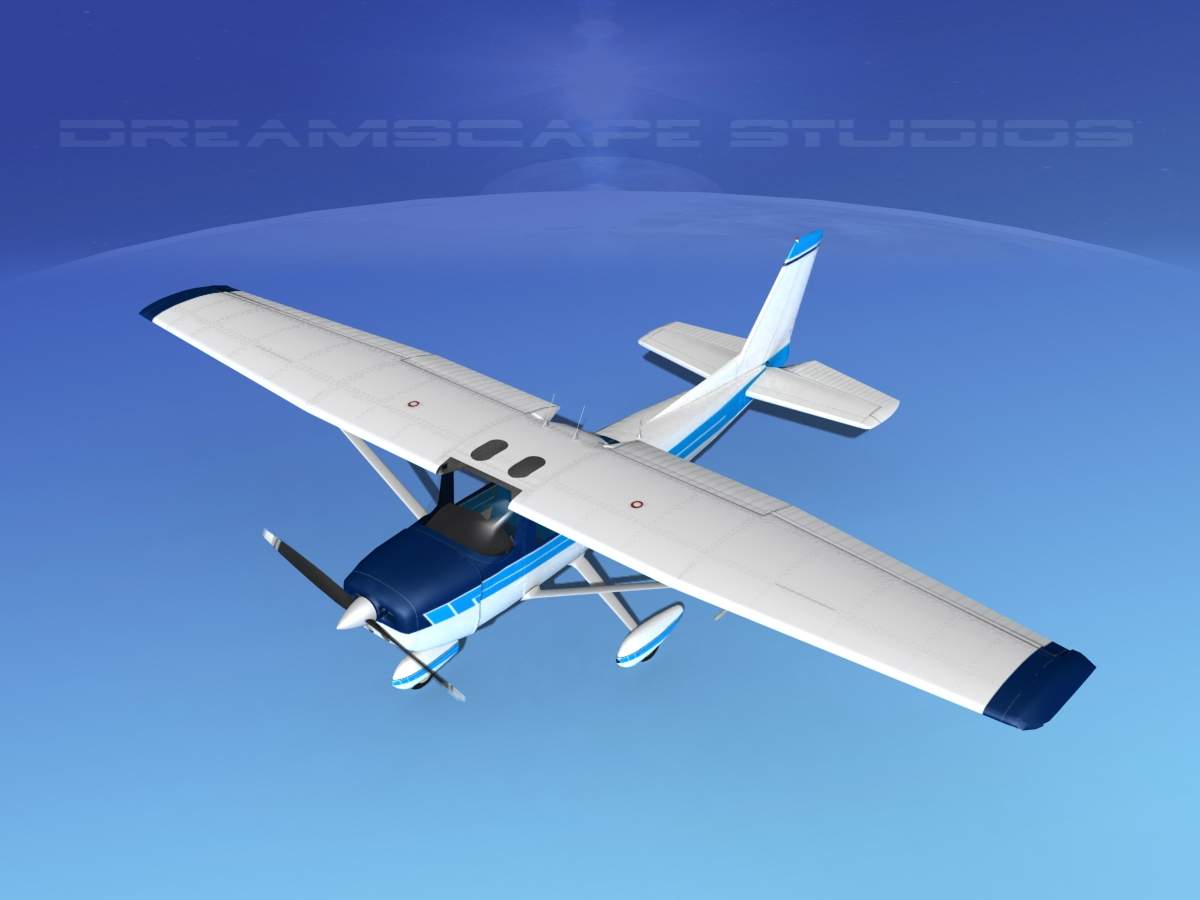 Cessna C152 Aerobat V04 - 3D Model by Dreamscape Studios