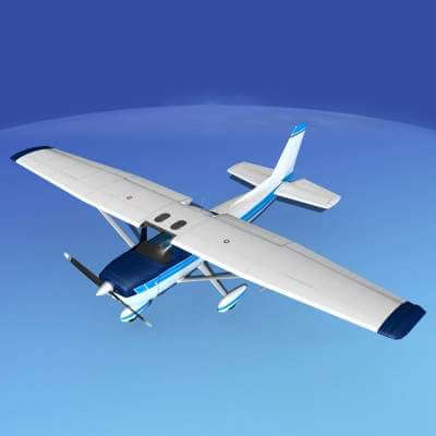 Cessna C152 Aerobat V04 - 3D Model by Dreamscape Studios