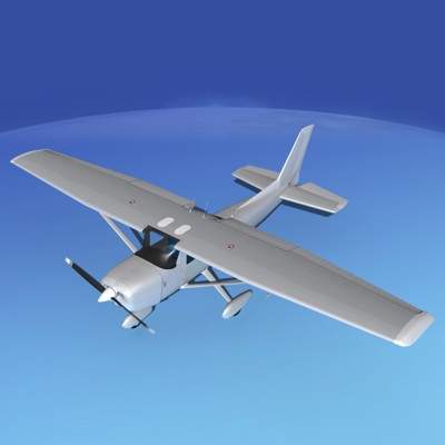 Cessna C152 Commuter V00 - 3D Model by Dreamscape Studios