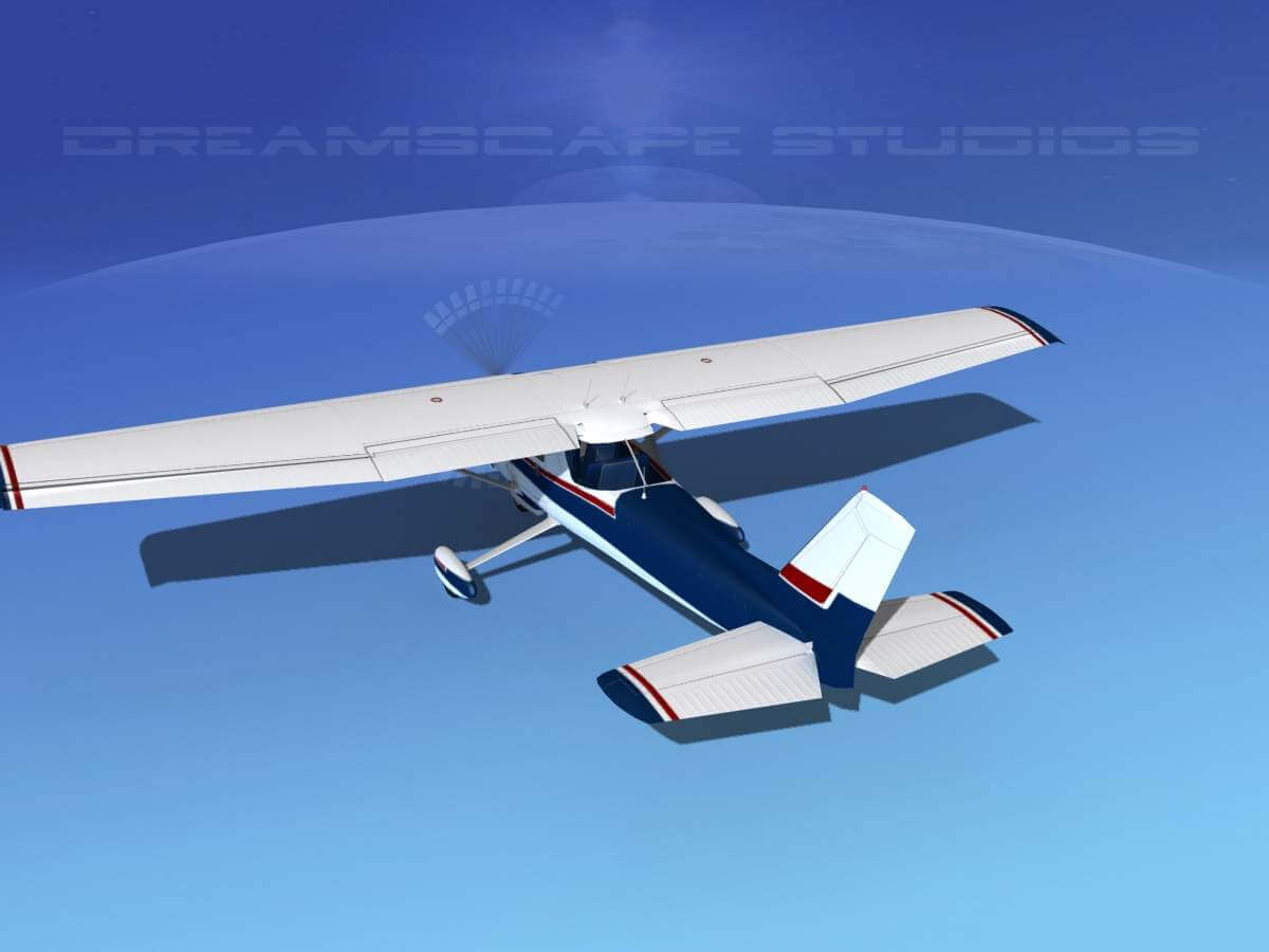 Cessna C152 Commuter V01 - 3D Model by Dreamscape Studios