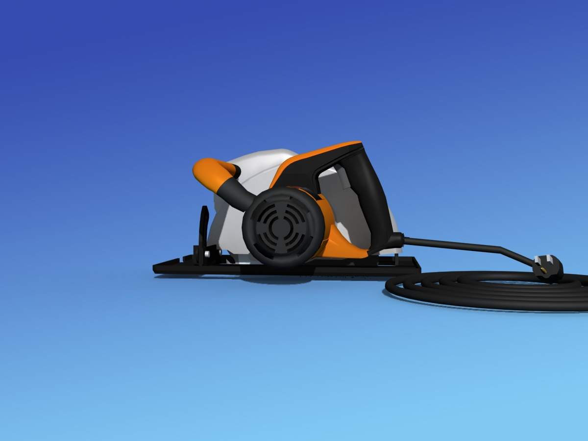 Circular Saw - 3D Model by Dreamscape Studios