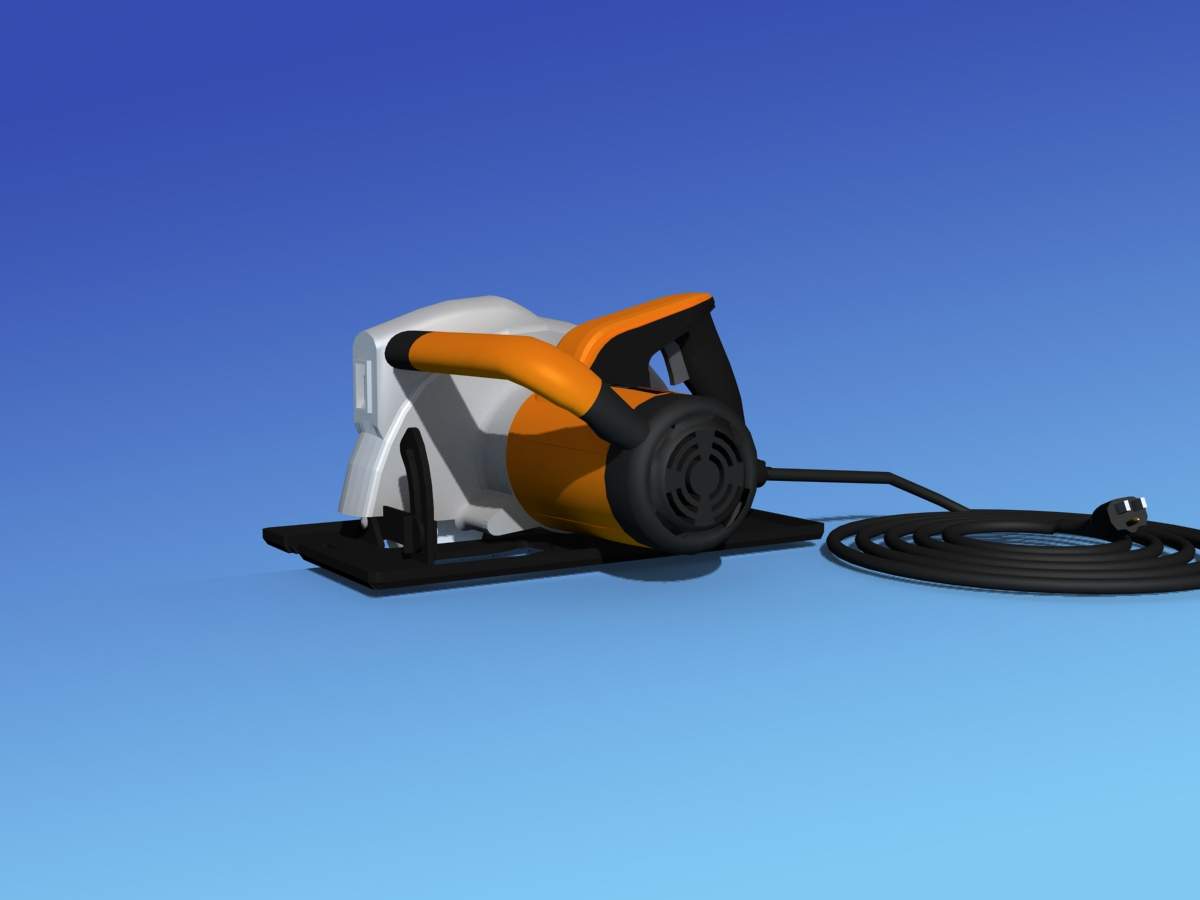 Circular Saw - 3D Model by Dreamscape Studios