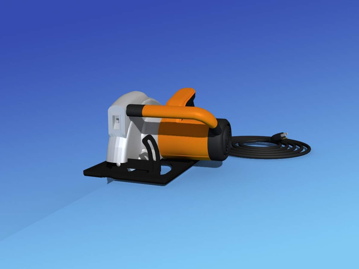 Circular Saw - 3D Model by Dreamscape Studios