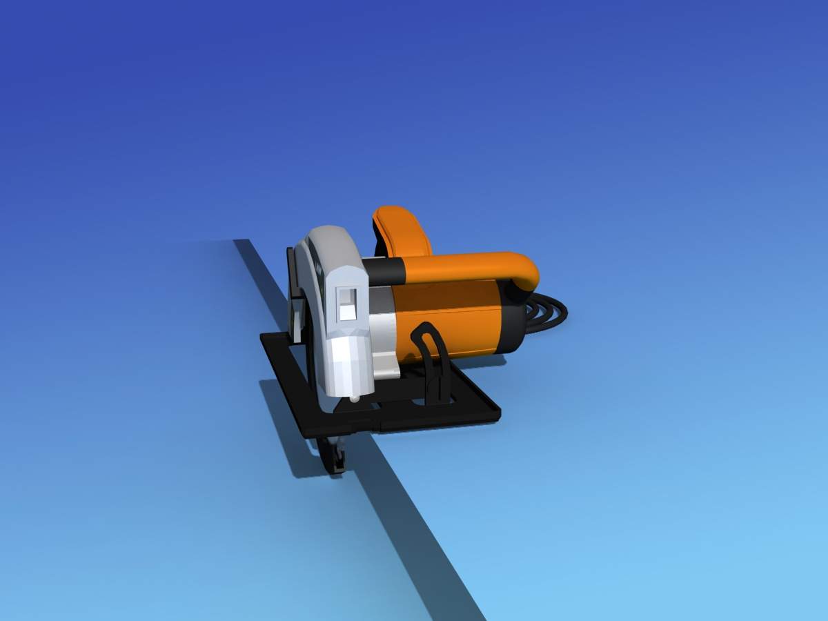 Circular Saw - 3D Model by Dreamscape Studios