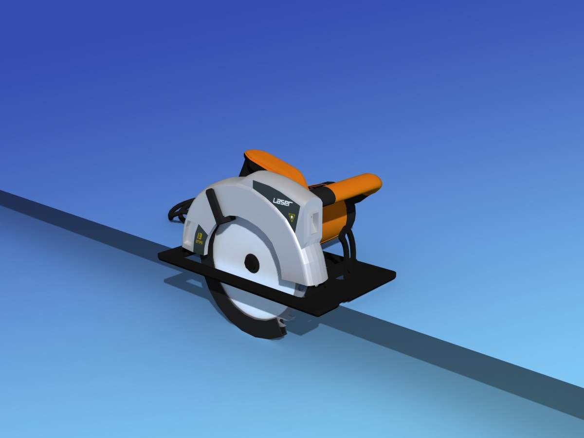 Circular Saw - 3D Model by Dreamscape Studios