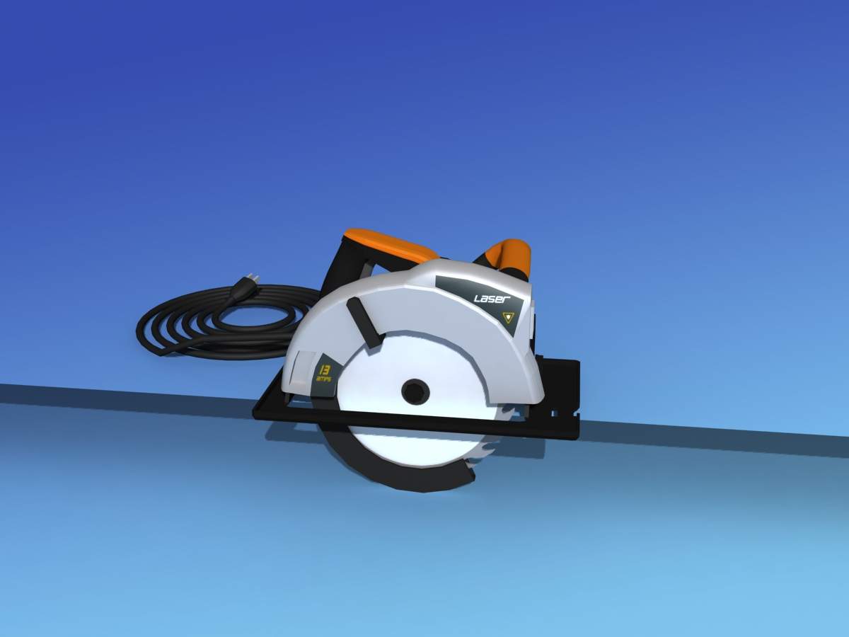 Circular Saw - 3D Model by Dreamscape Studios
