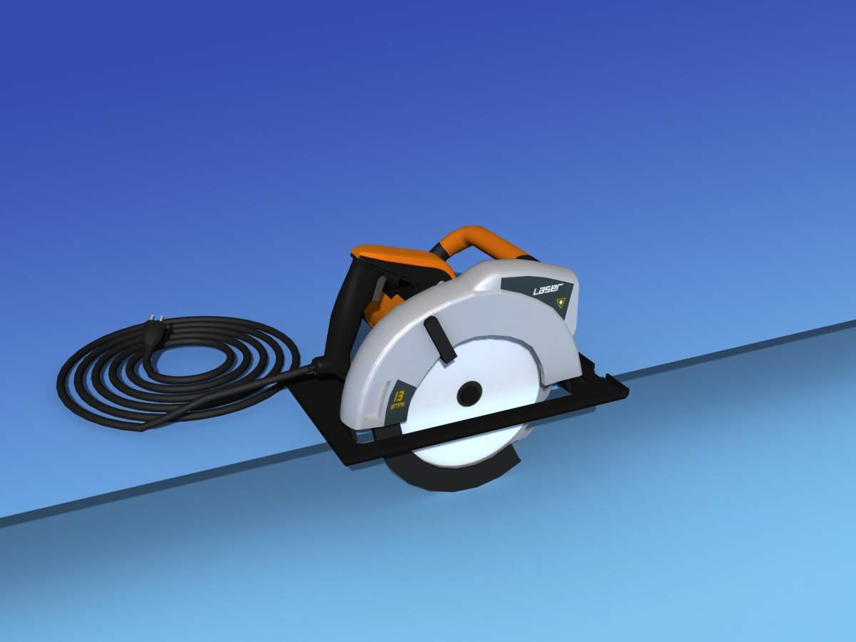 Circular Saw - 3D Model by Dreamscape Studios