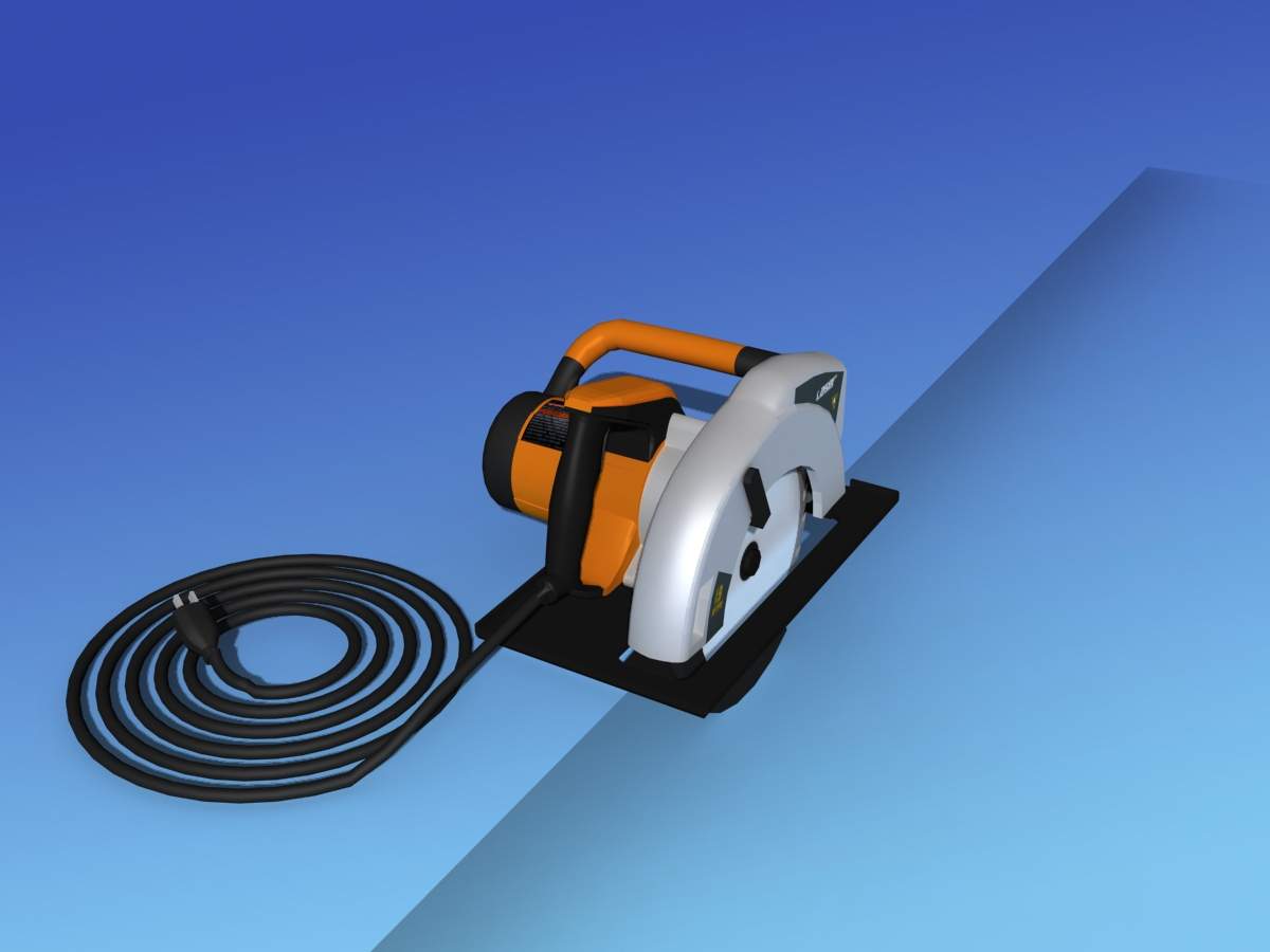 Circular Saw - 3D Model by Dreamscape Studios