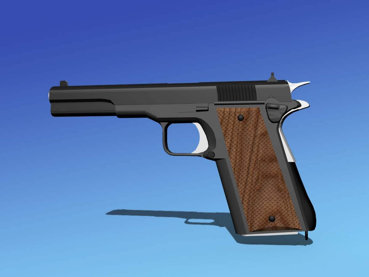 Colt 1911 - 3D Model by Dreamscape Studios