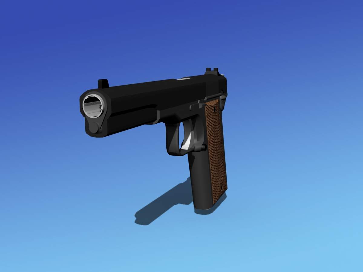 Colt 1911 - 3D Model by Dreamscape Studios