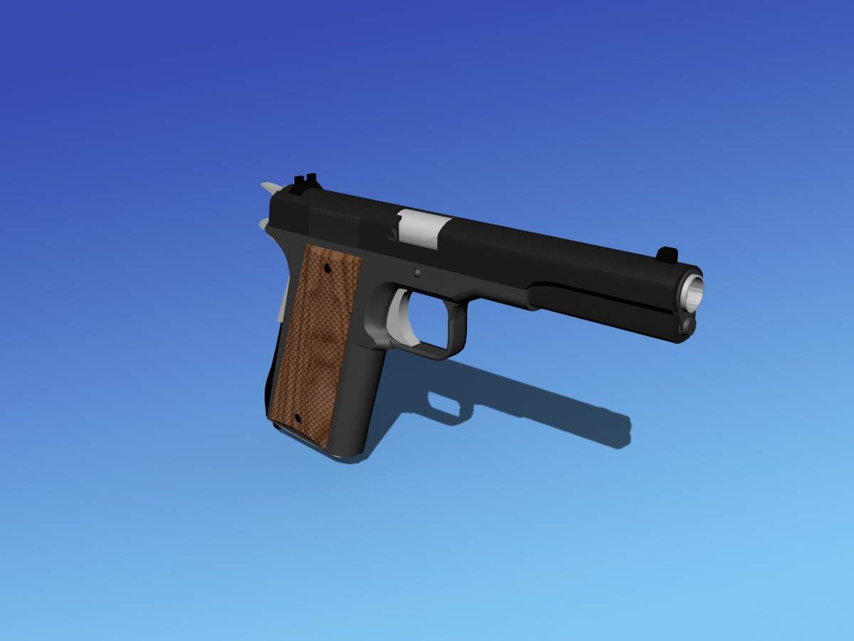 Colt 1911 - 3D Model by Dreamscape Studios