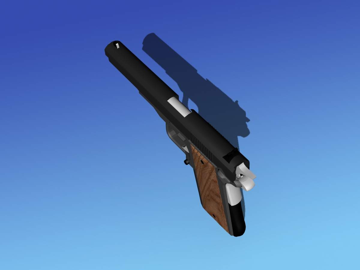 Colt 1911 - 3D Model by Dreamscape Studios