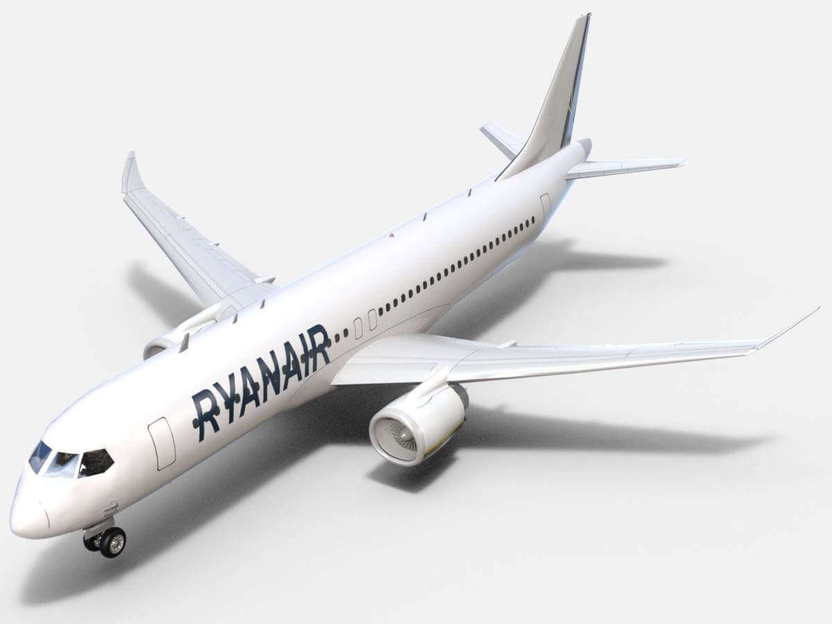 Comac 919 Ryanair - 3D Model by Dreamscape Studios