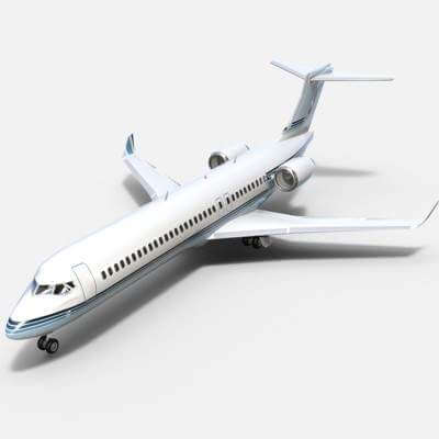 Comac ARJ21-700 Corporate 3D Model by Dreamscape Studios