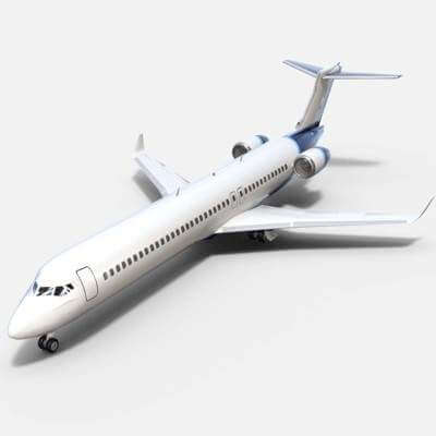 Comac ARJ21-900 Corporate 3D Model by Dreamscape Studios