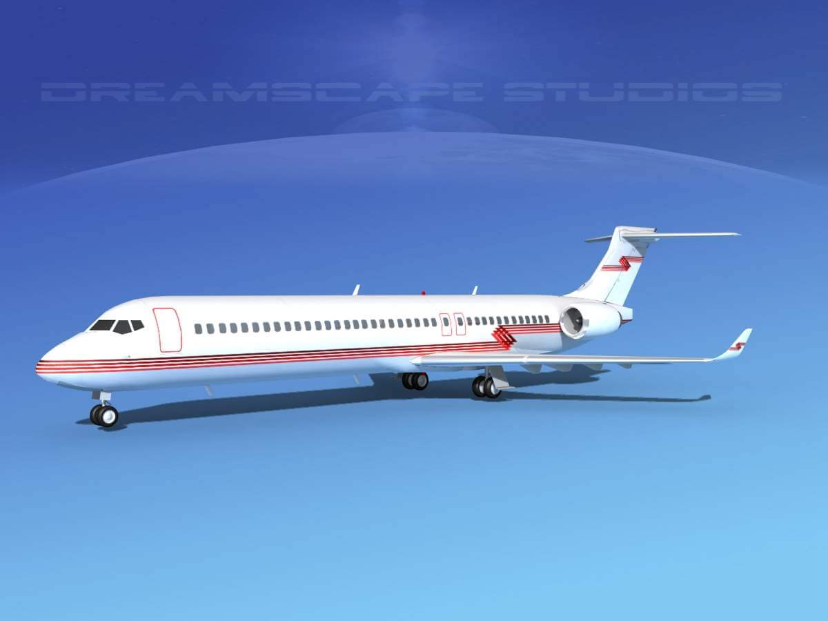 Comac ARJ21-900 Corporate 3D Model by Dreamscape Studios