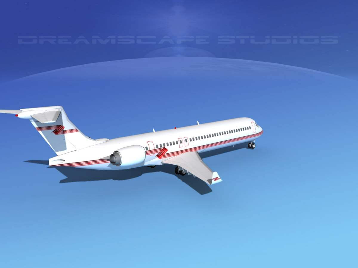 Comac ARJ21-900 Corporate 3D Model by Dreamscape Studios