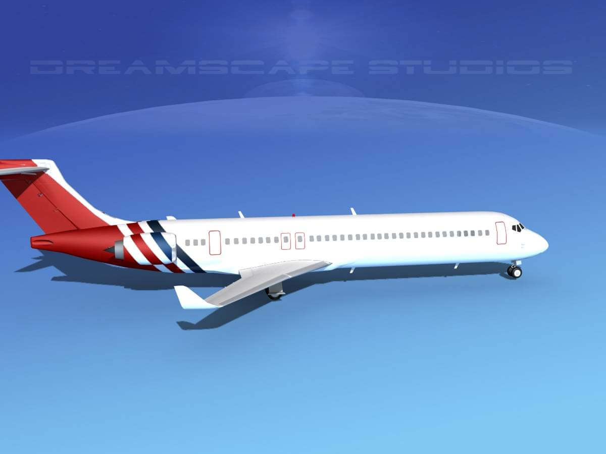 Comac ARJ21-900 Corporate 3D Model by Dreamscape Studios