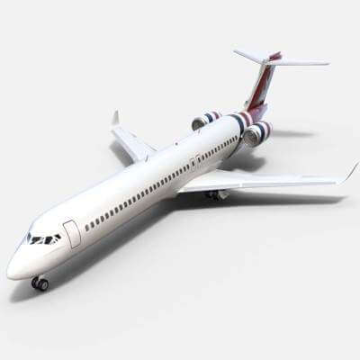 Comac ARJ21-900 Corporate 3D Model by Dreamscape Studios