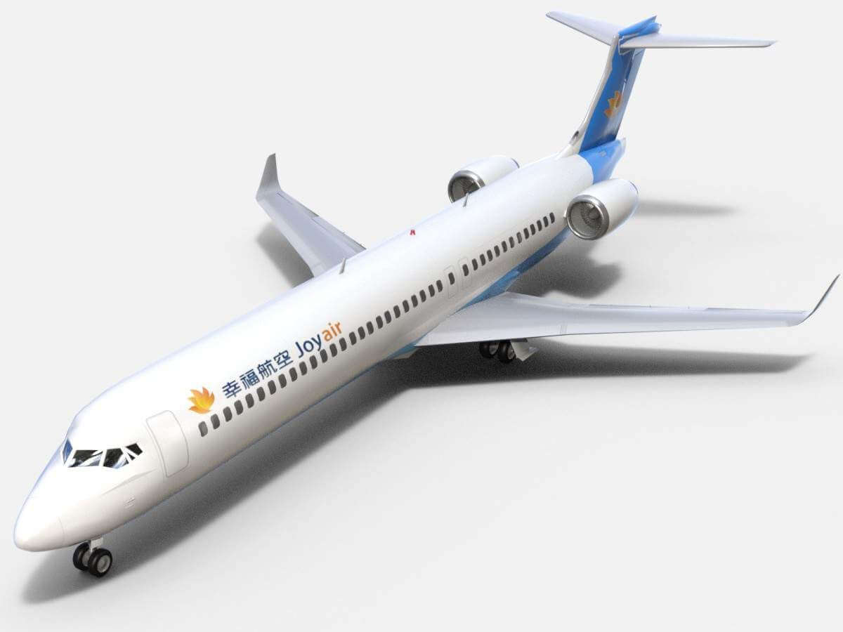 Comac ARJ21-900 Joy Air 3D Model by Dreamscape Studios
